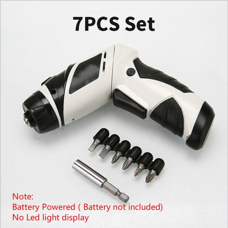 Buy 7/44PCS Mini Handhold Adjustable Electric Screwdriver Wireless ...