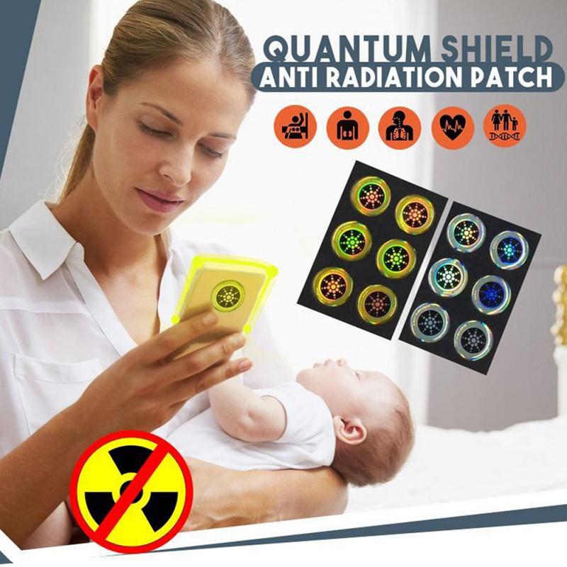 Buy 6-pack Anti-EMF Repellent Patch Stickers Cell Phone - EMF Shield ...