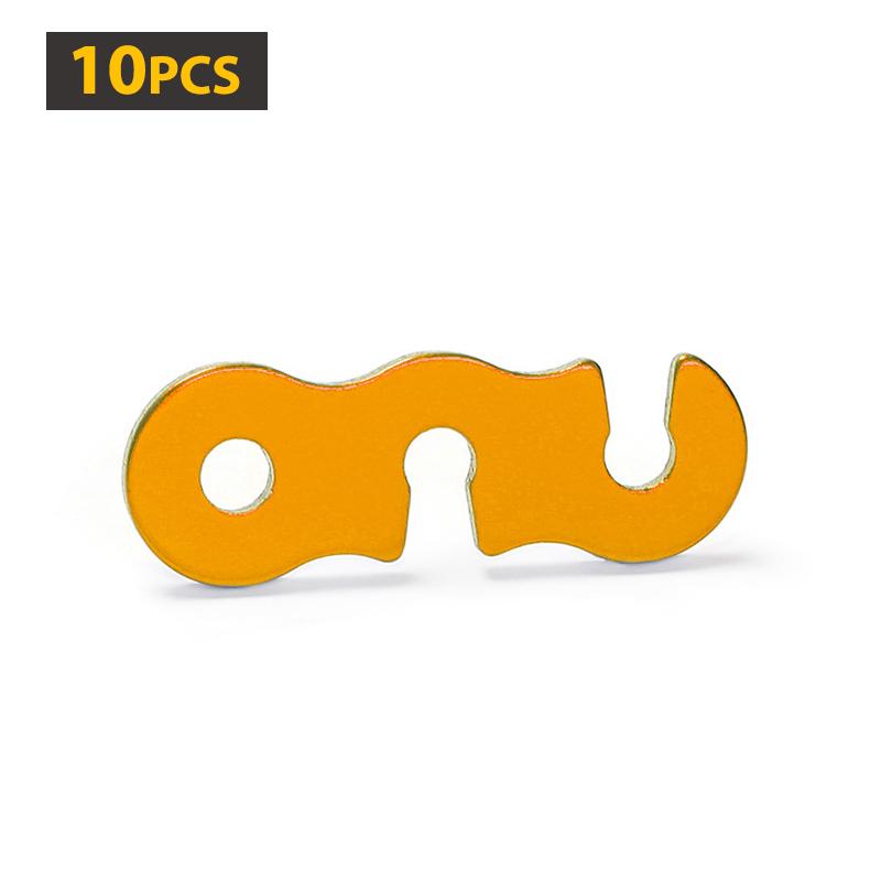 10Pcs Outdoor Camping Tent Parachute Cord Rope Buckle Tensioners ...