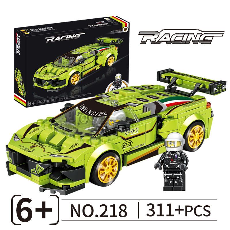 Buy Bumblebee sports car deformation robot building block children's ...
