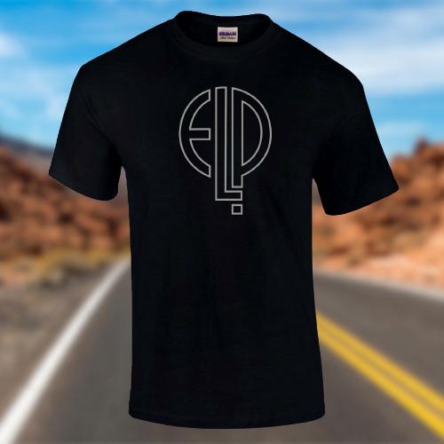 Cheap New Retro Elp Emerson Lake and Palmer Band Black Summer Men Tee ...