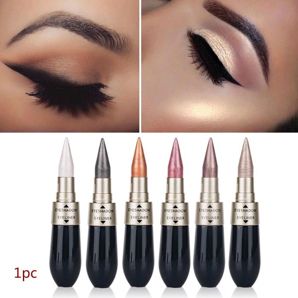 Buy Double-end Waterproof Liquid Eye Shadow Combination Pencil Cosmetic ...