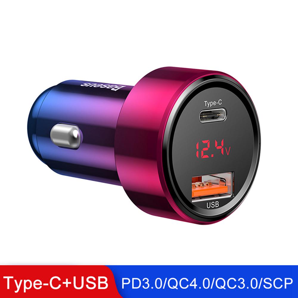 Buy Fast LED Display USB Adapter Car Electronics Power Adapter Adapter ...