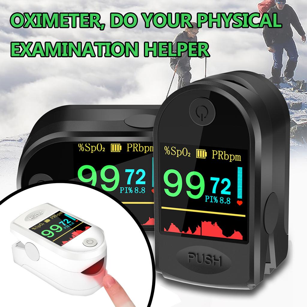 Buy High Definition Large Screen Monitor Finger Heart Rate Finger Clip ...