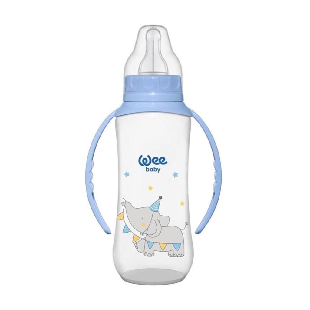 Buy Wee Baby Classic Handled PP 745 Baby Bottle 270 ML Blue 6-18 Months ...