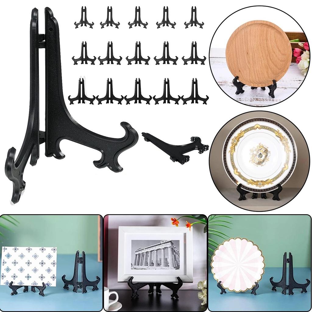 3/5/7/9 Inch Portable Picture Frames Photo Book Pedestal Holder Display ...