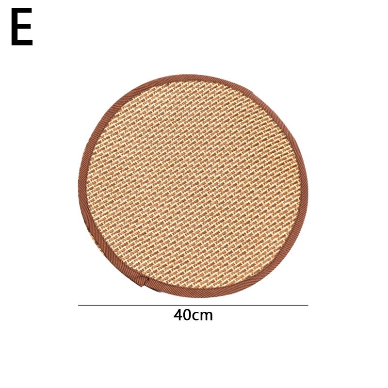 Buy 1PC High Quality Cooling Mat Geometric Shape Pet Sleeping Pad Straw ...