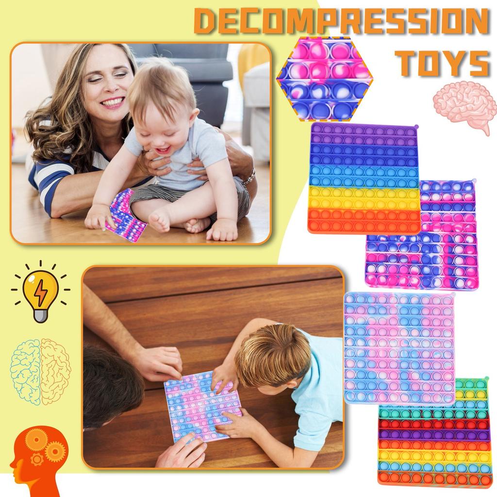 Buy [one] Silicone Sensory Decompression Desktop Puzzle Decompression ...