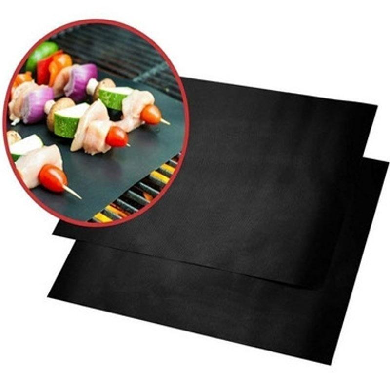 Buy 5/3/1 PCS Family Party Non Stick Teflon BBQ Liners Oven Grill Foil ...