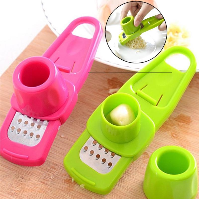 Kitchen Tools Manual Portable Garlic Presses Chopper Crusher Ginger ...