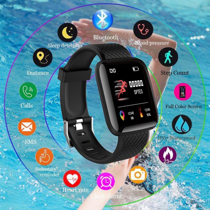 Buy Waterproof Smart Watch Heart Rate Monitor Smart Bracelet Wristband ...