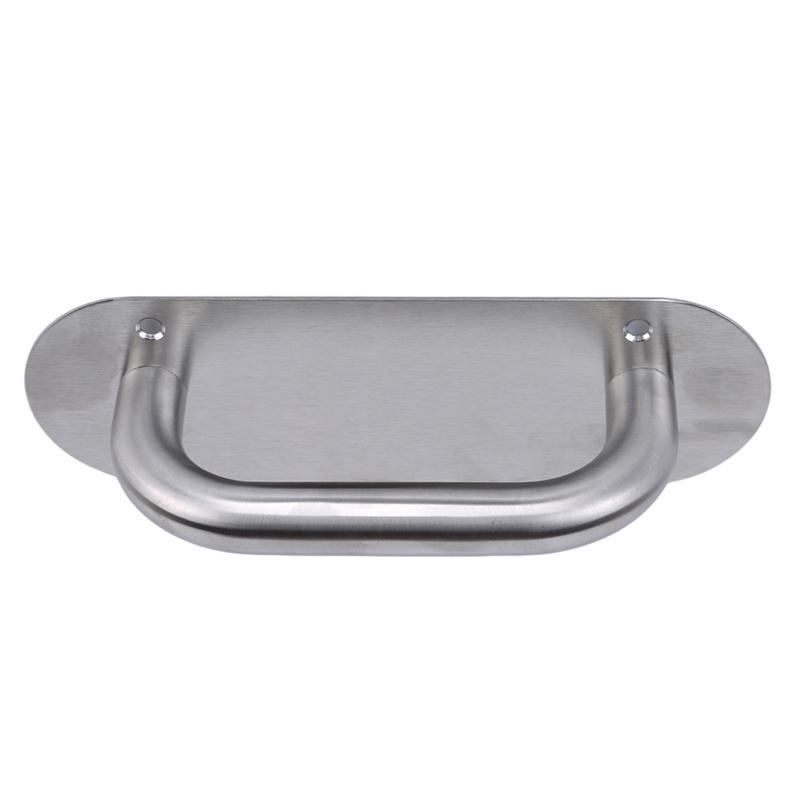 Buy Handle Fire Door Handle Safety Passage Push & Pull Plate U Handle ...