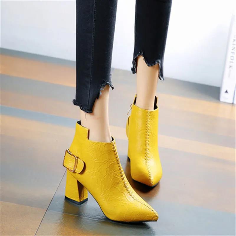 Cheap High Stiletto Heels Elastic Boots Women Sexy Pointy Toe Shoes ...