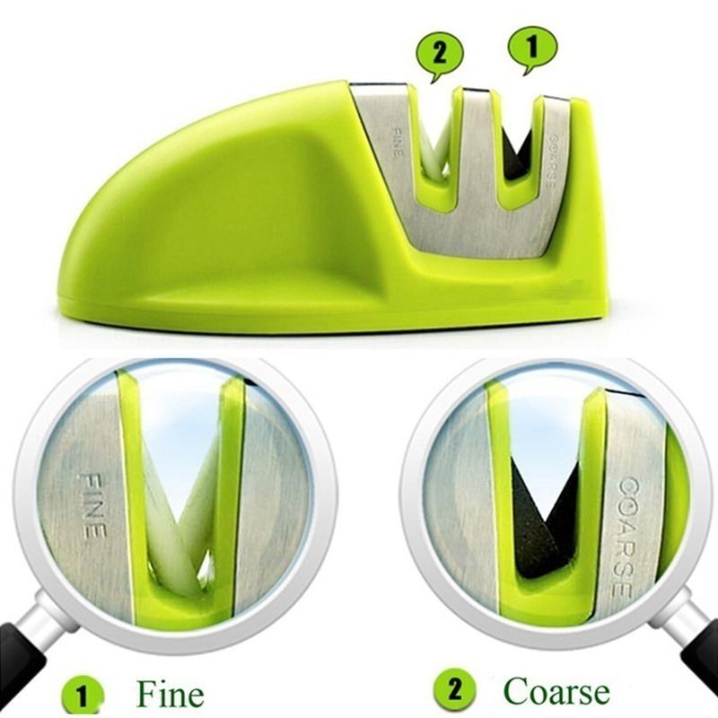 Buy Kitchen Knife Sharpener Quick Sharp Tool Hand Simple Abrasive Steel ...