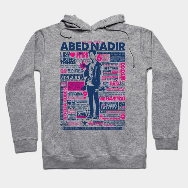 Buy Women's Hoodies The Wise Words Of Abed Nadir Design Sweatshirts ...