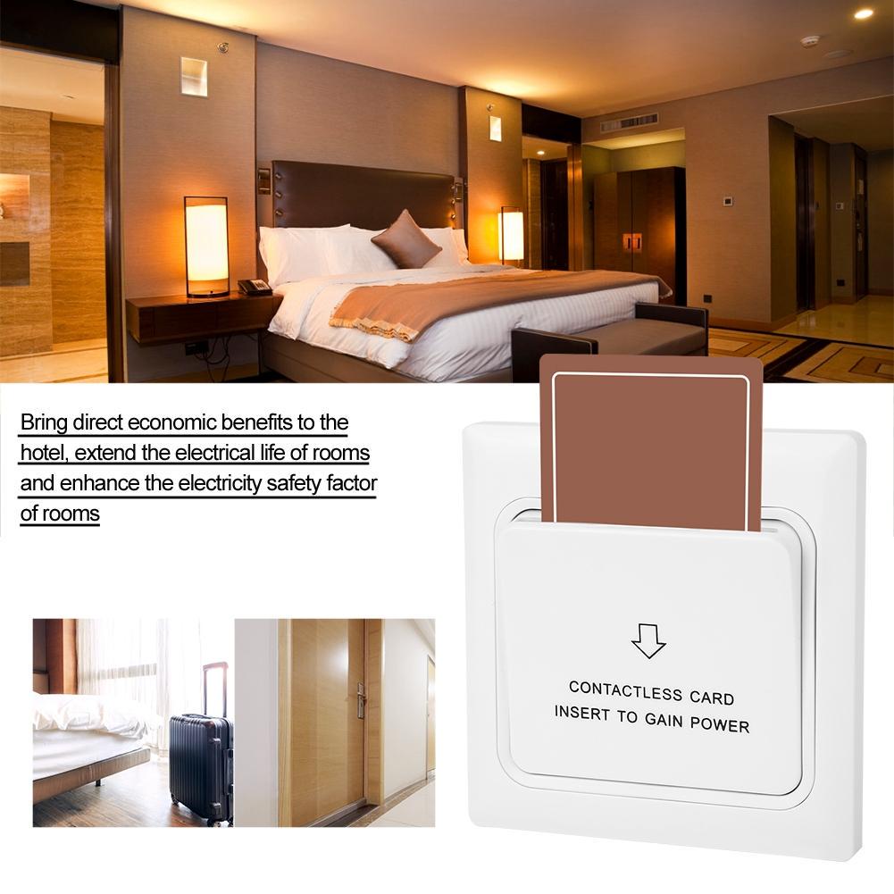 Power Key Card Sensor Electricity Recognition Switch Panel for Hotel ...