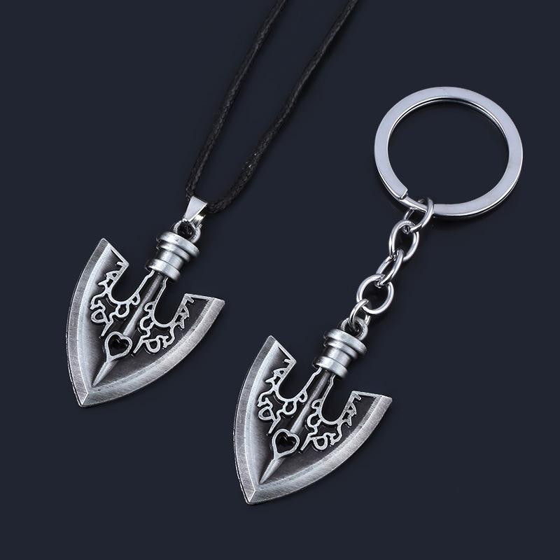 Cheap Jojos Bizarre Adventure Killer Queen Arrow Keychain For Women ...