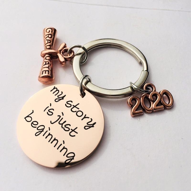 Buy 1 Piece Personalized Graduation Key Chain Class of 2020 ...