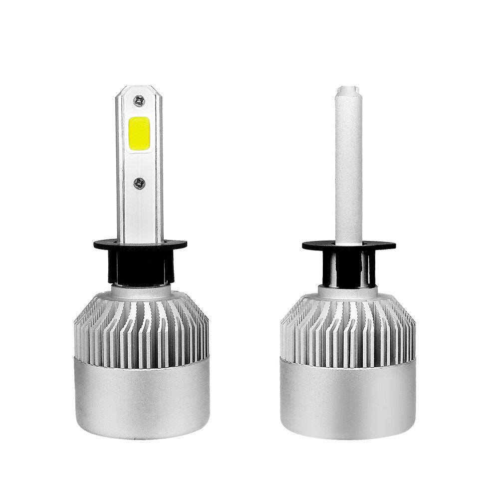 Buy 2PCS H1 1500W 225000LM LED Headlight Kit 6500K White Car Bulb 6000K ...