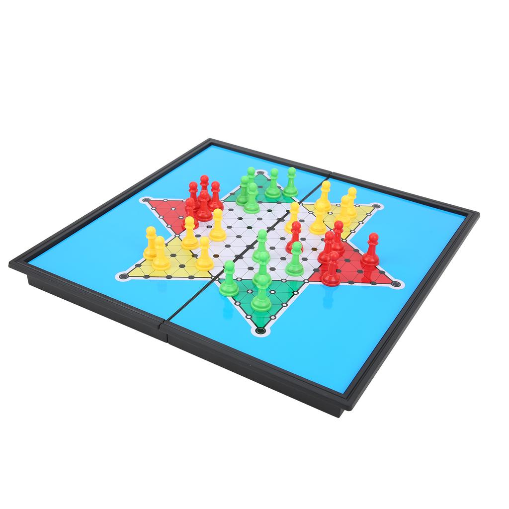 Buy Magnetic Chinese Checkers Halma Travel Set for Travel Family Party ...