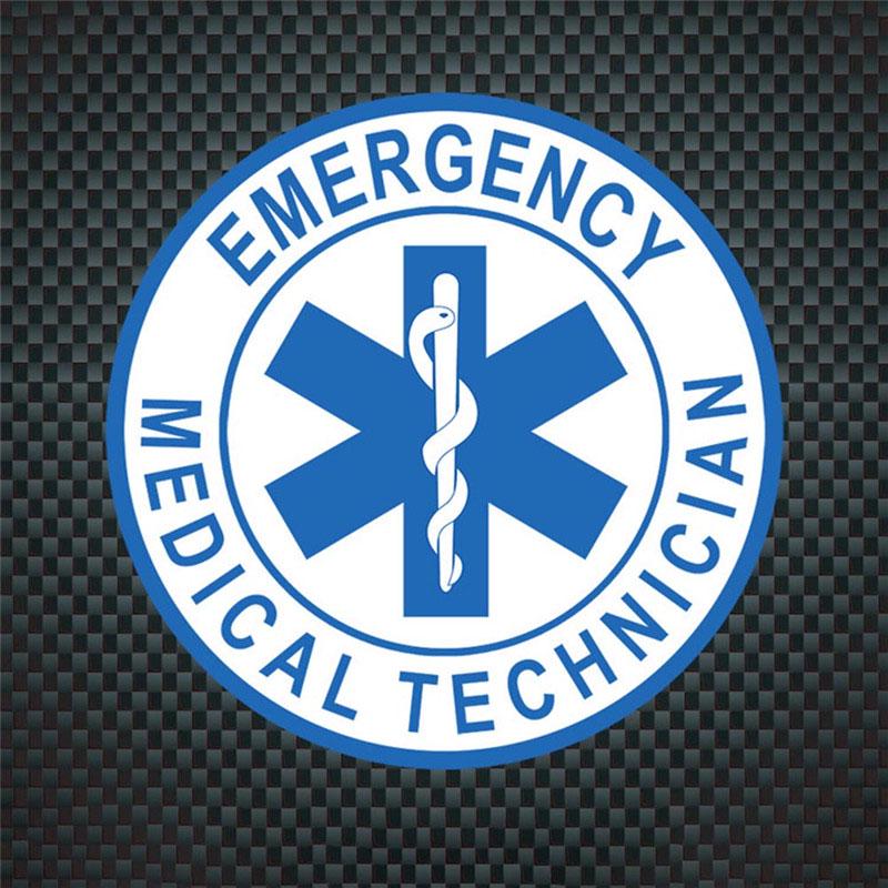 Buy New Creative Emergency Charter Car Stickers Star of Life Round ...