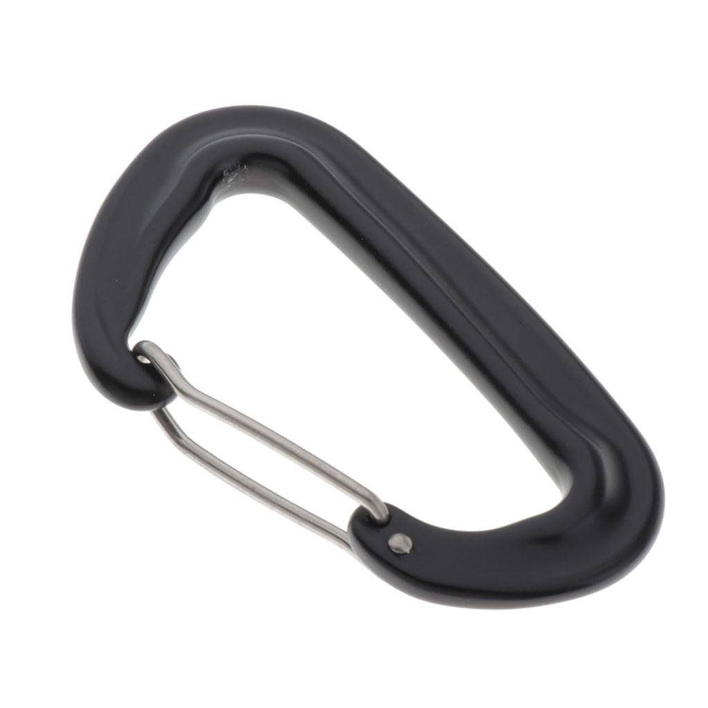 12KN/5KN 7075 Aluminum Carabiner D Ring Key Chain Clip Snap Hooks uygun ...