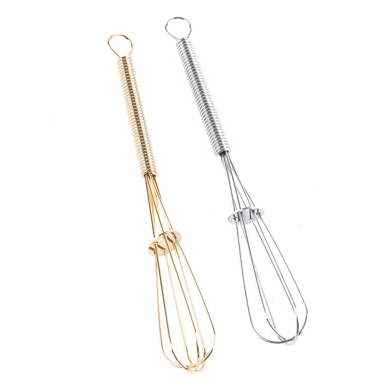 1 Piece Stainless Steel Hand Mixer Kitchen Tool Semi-Automatic Whisk ...