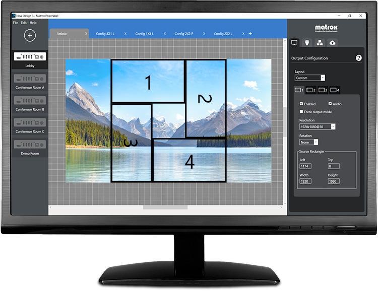 Buy Matrox Q2g-dp4k Quadhead2go Multi-monitor Appliance Controller at ...