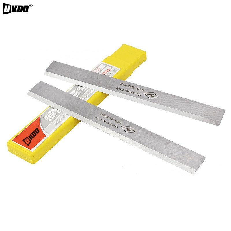Buy UCDO HSS Wood Planer Blade 100-410mm Electric Planer Blades Knife ...
