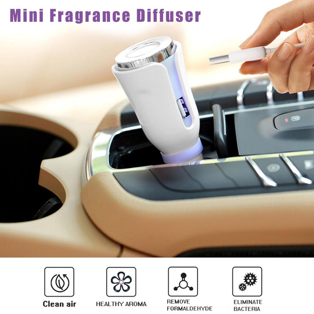 Buy Car Aroma Diffuser Air Purifier Freshener Car Portable Oil De ...