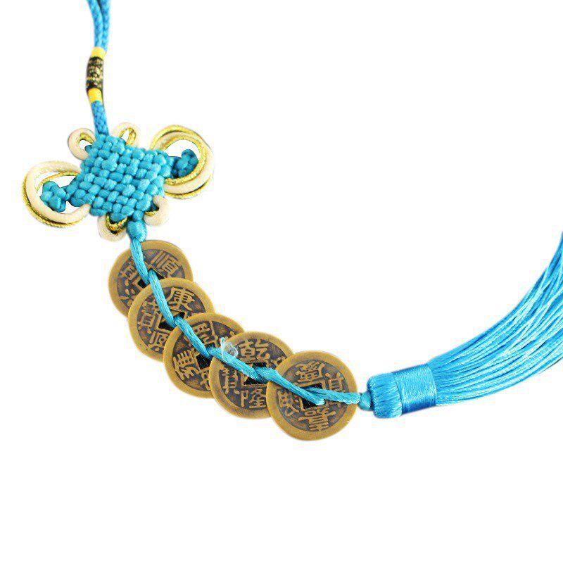 Buy Chinese Feng Shui Coins Chinese Knot Copper Lucky Coin Hanger For ...