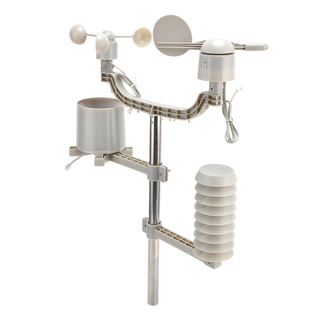 Buy Black and White Screen Indoor Outdoor Thermometer Hygrometer ...