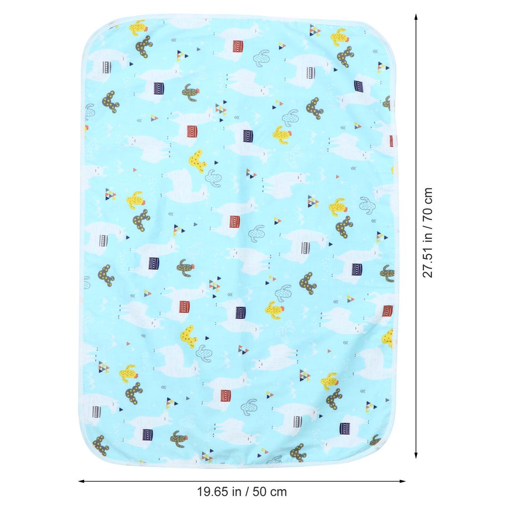 Buy 3pcs Baby Urinal Pad Washable Bed Pad Cotton Infant Piss Mat Diaper ...