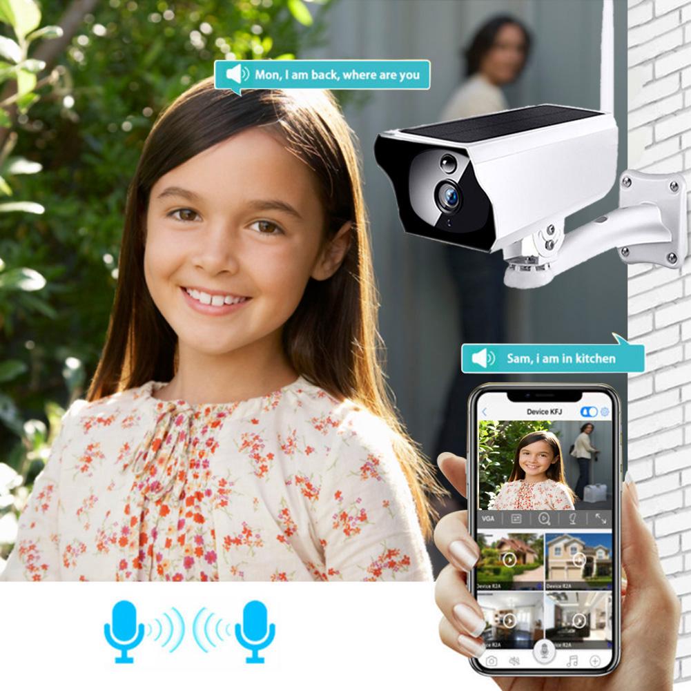 Buy 1080P Solar Wireless HD WiFi Low Power IP66 Camera Waterproof ...