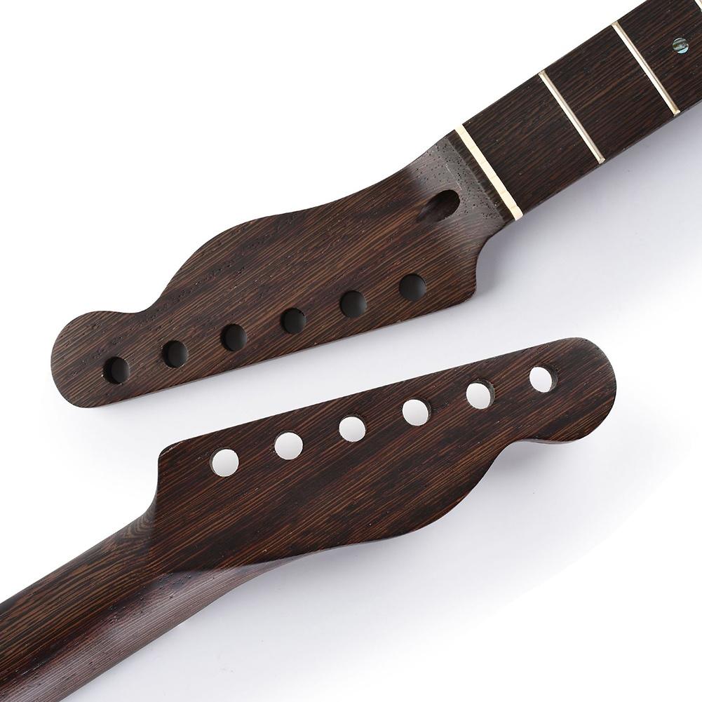 Buy New Wenge Electric Guitar Neck 22 Frets with Bone Nut for TL Tele ...