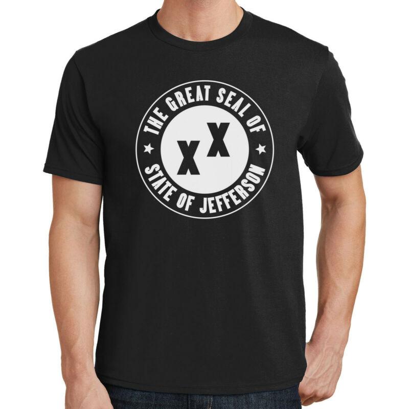 Cheap State Of Jefferson T-shirts Great Seal White Northern Men's ...