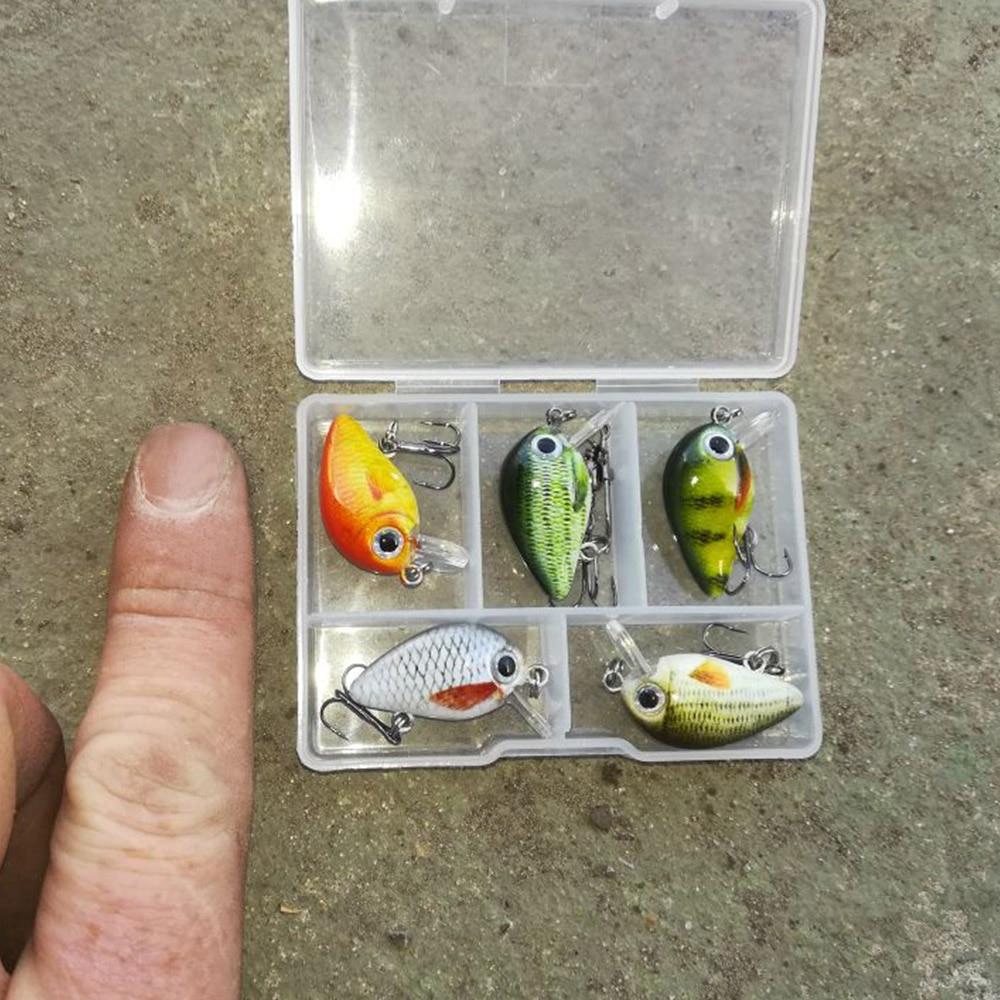 Cheap 5pcs 1.5g 3cm Mini Wobblers/Crankbait Fishing Lure Artificial ...