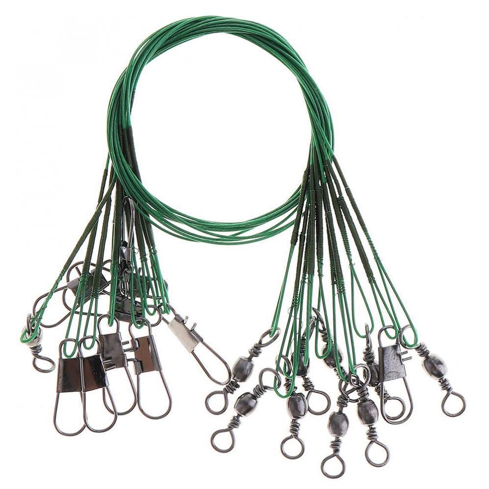 Buy 12pcs Stainless Steel Fishing Line Portable Durable Wire leading ...