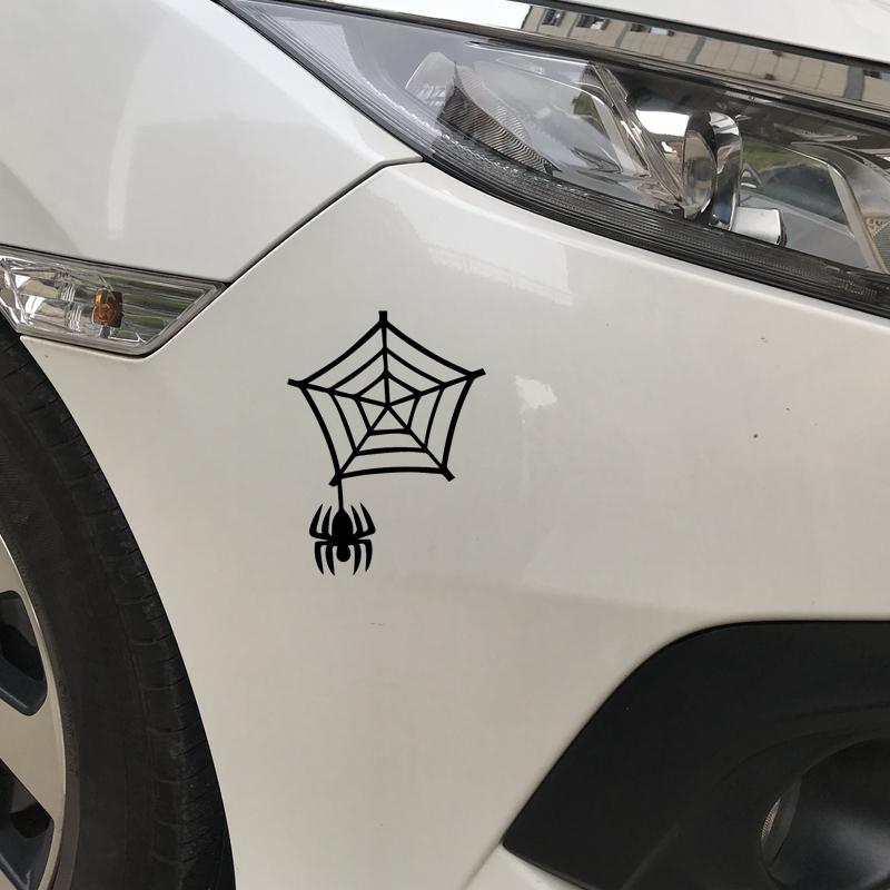 Cheap 13*17CM Decorative Spider Web Decals Amusing Vinyl Car Styling ...