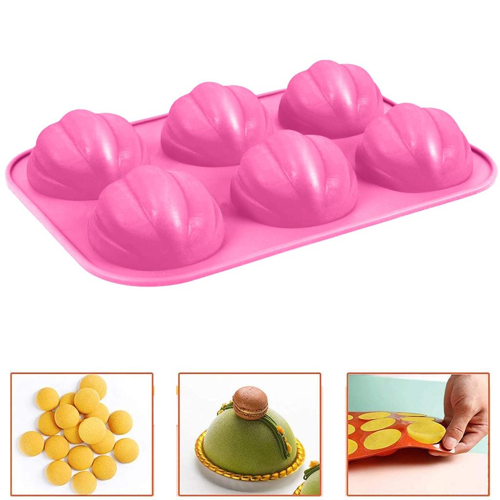 Satın alın Half Ball Sphere Silicone Cake Mold Muffin Chocolate Cookie ...