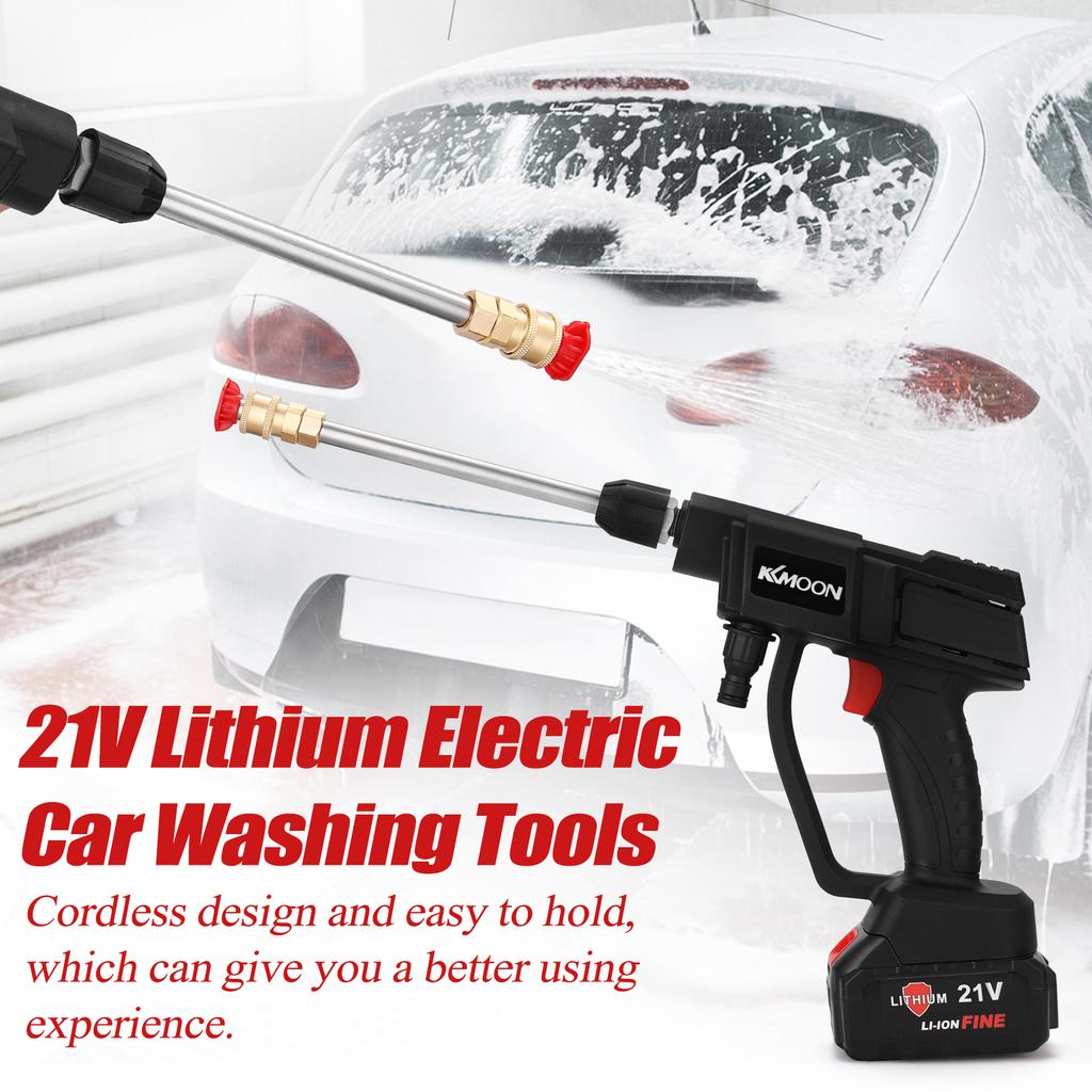 Buy 21V Cordless Portable Lithium Electric Car Washing Tools 4Lmin ...