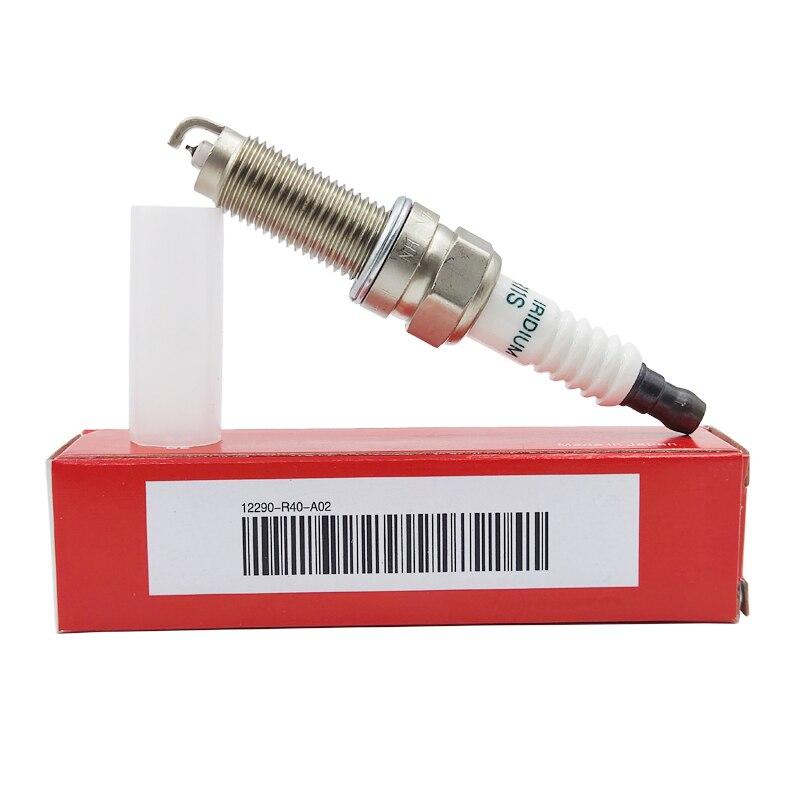 4 Pcs 12290 -R40 -A02 Sxu22hcr11s Iridium Spark Plug For Honda Accord ...
