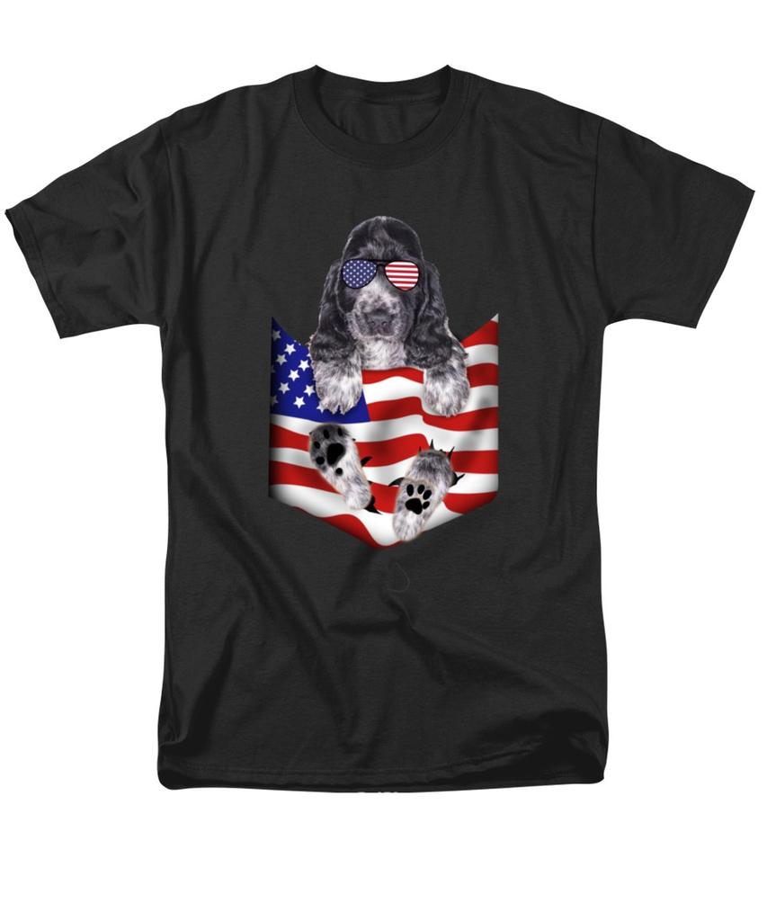 Buy Men Premium Cotton cocker spaniel in Print Tees Funny Harajuku ...