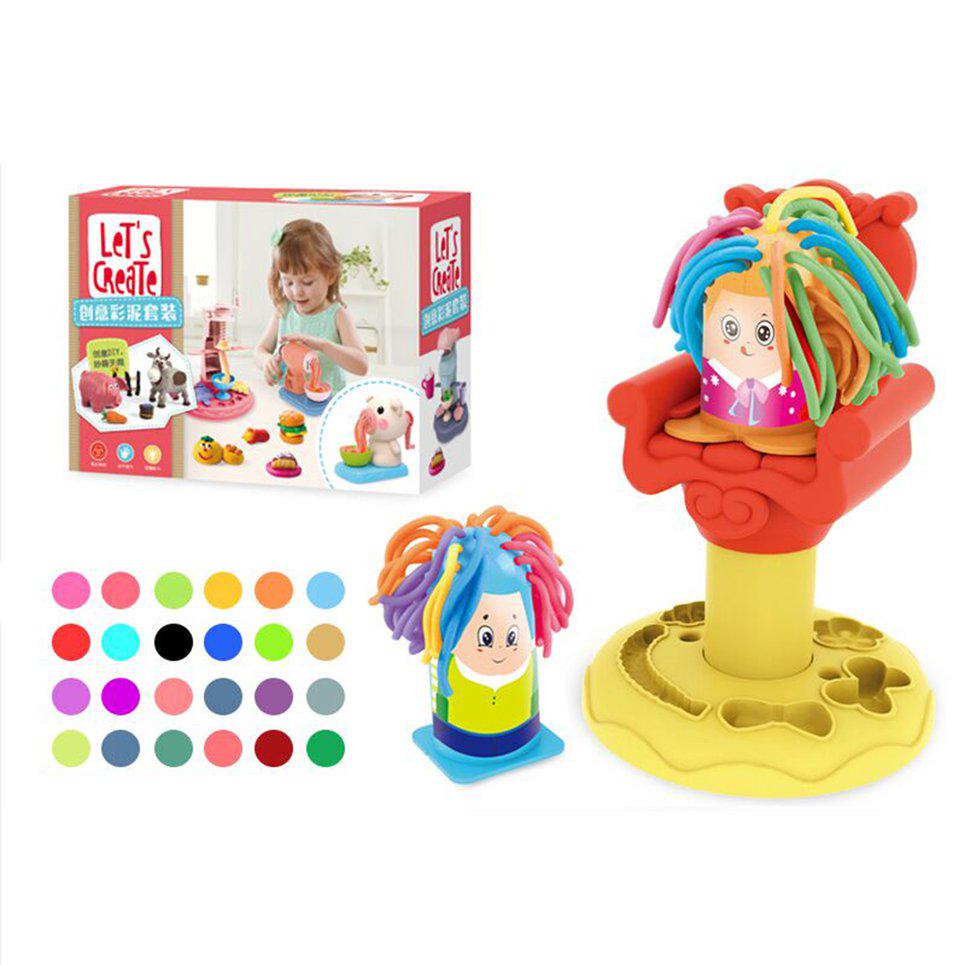 Buy KIDTOWN Clay Tool Hairdresser Children'S Rubber Clay Piggy Clay ...