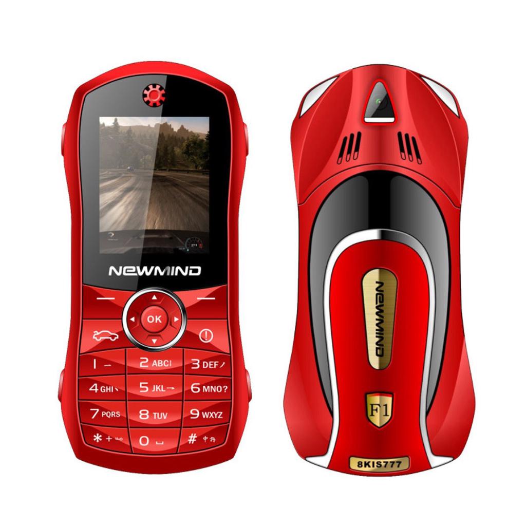 NEWMIND F Mini Car Model Card Phone 2000mAh 2GB ROM 128GB RAM Mobile ...