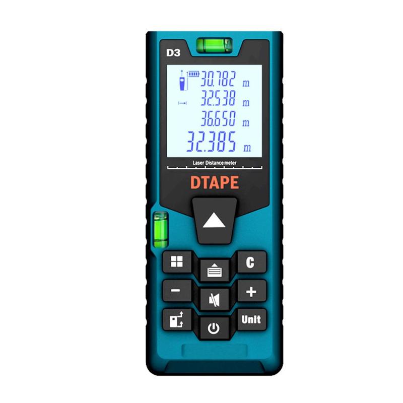DTAPE D3 Digitaler Laser-Entfernungsmesser, Entfernungsmesser, Band ...