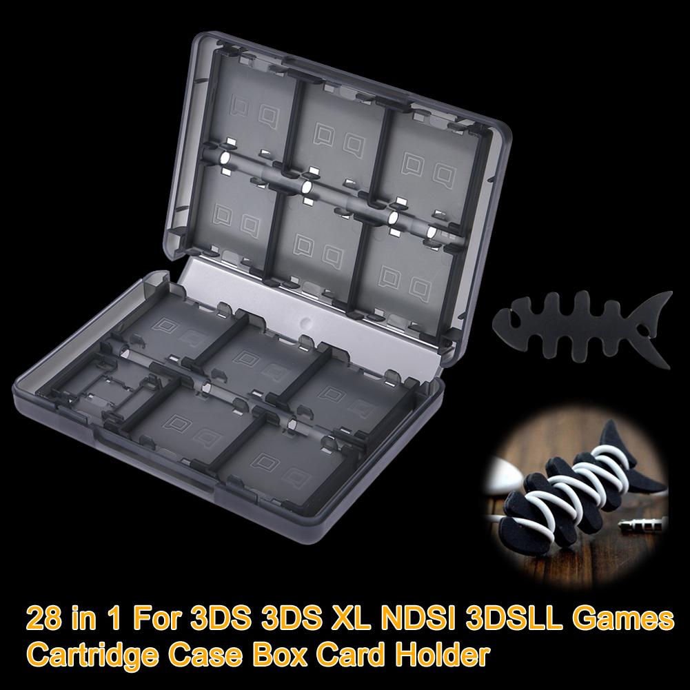 28 in 1 For 3DS 3DS XL NDSI 3DSLL Games Cartridge Case Box Card Holder ...