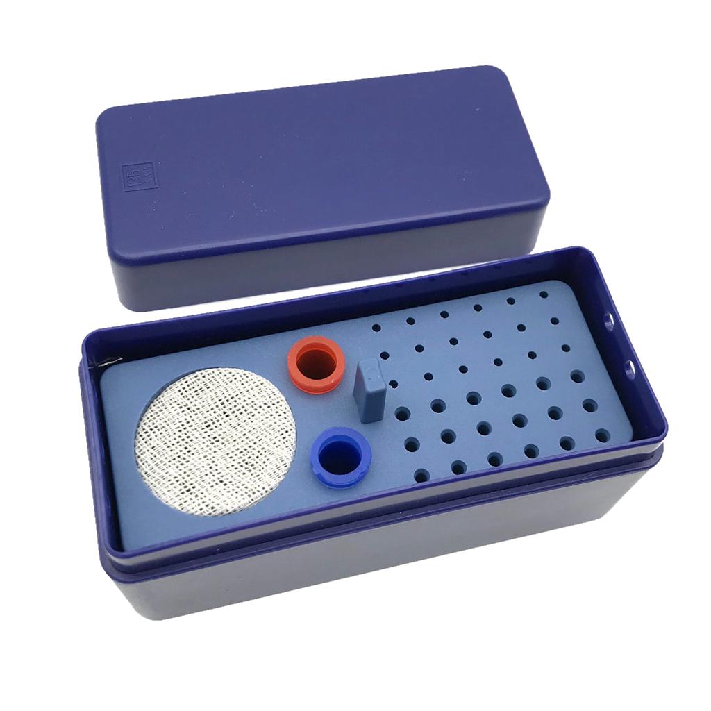 Buy Blue Plastic Dental Endo Box for Sterilize Gutta Percha Points ...
