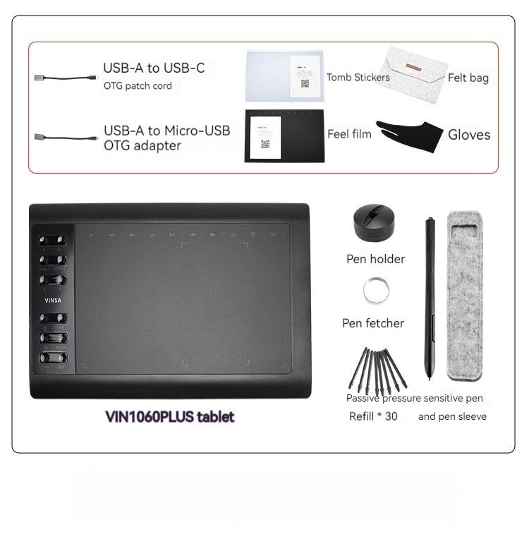 Cheap Digital tablet hand-drawing tablet computer tablet connected to ...