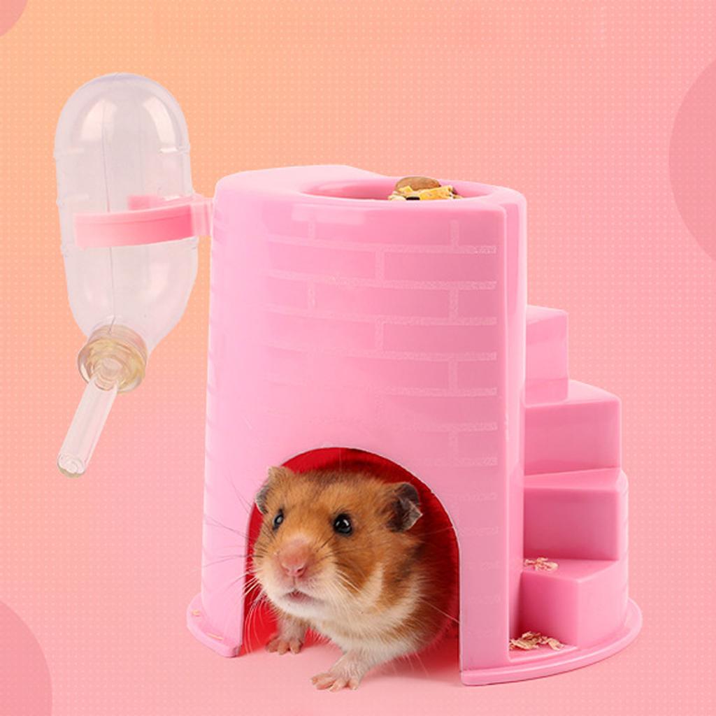 Buy Multifunctional Plastic Hamster Cute Castle Small Animal Cage Toy ...